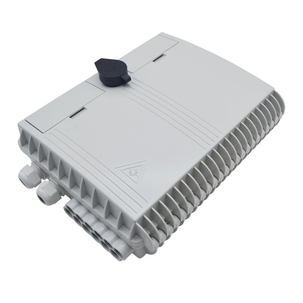 Fiber Optic Cables Sc Connector 16 Cores Fiber Distribution Box Abs Pc...